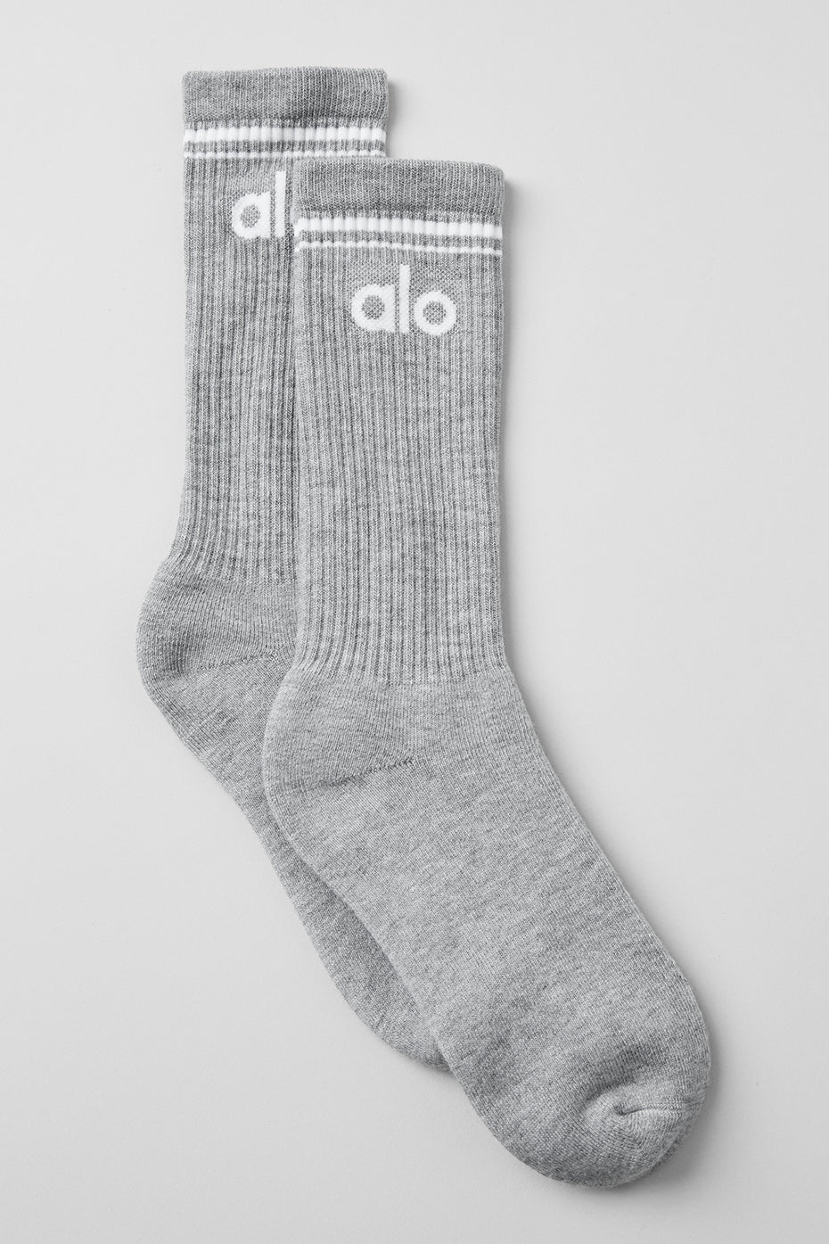 Unisex Throwback Sock - Athletic Heather Grey/White – Alo Yoga Mexico