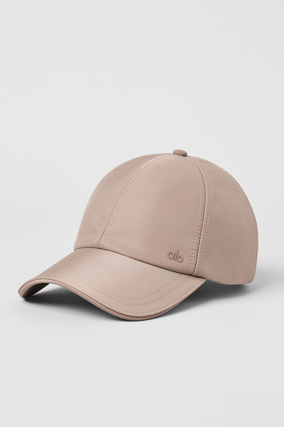Satin Off-Duty Cap - Taupe Satin – Alo Yoga Mexico