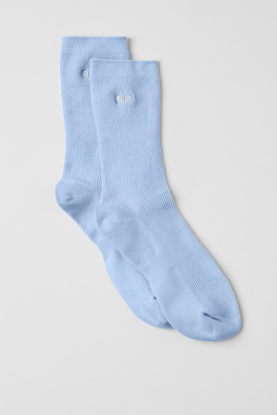 Unisex Half-Crew Understated Sock - Seashell Blue – Alo Yoga Mexico