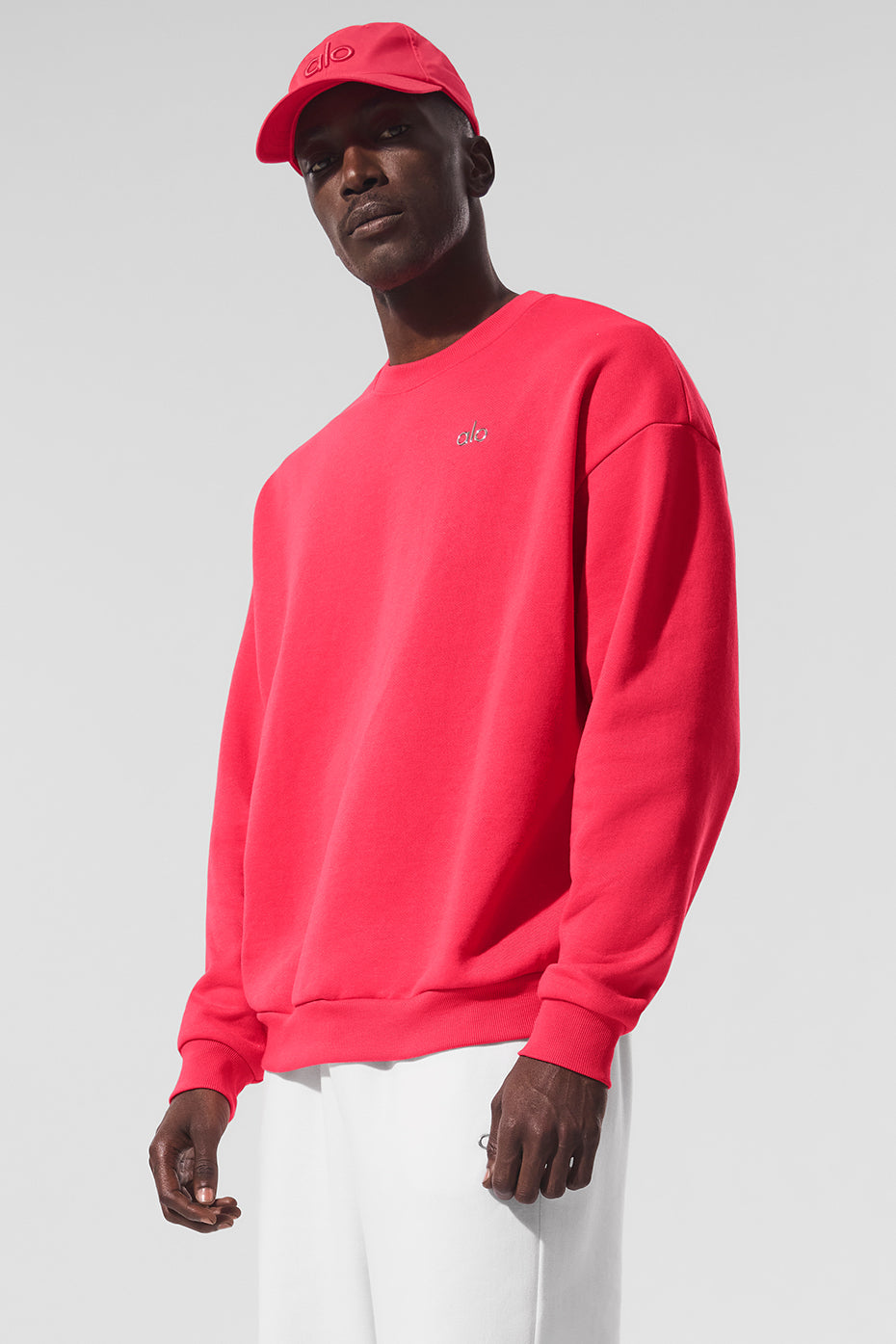 Accolade Crew Neck Pullover - Candy Red – Alo Yoga Mexico