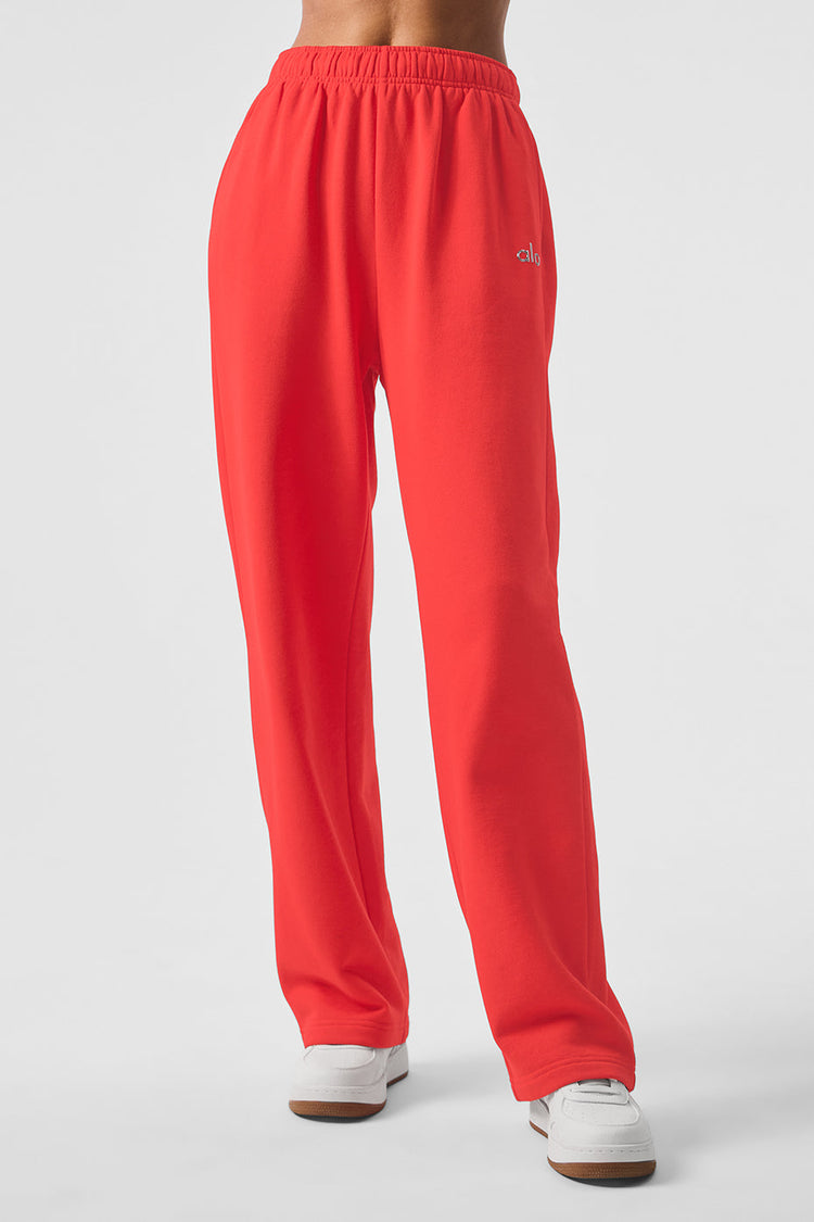 Accolade Straight Leg Sweatpant - Red Hot Summer – Alo Yoga Mexico