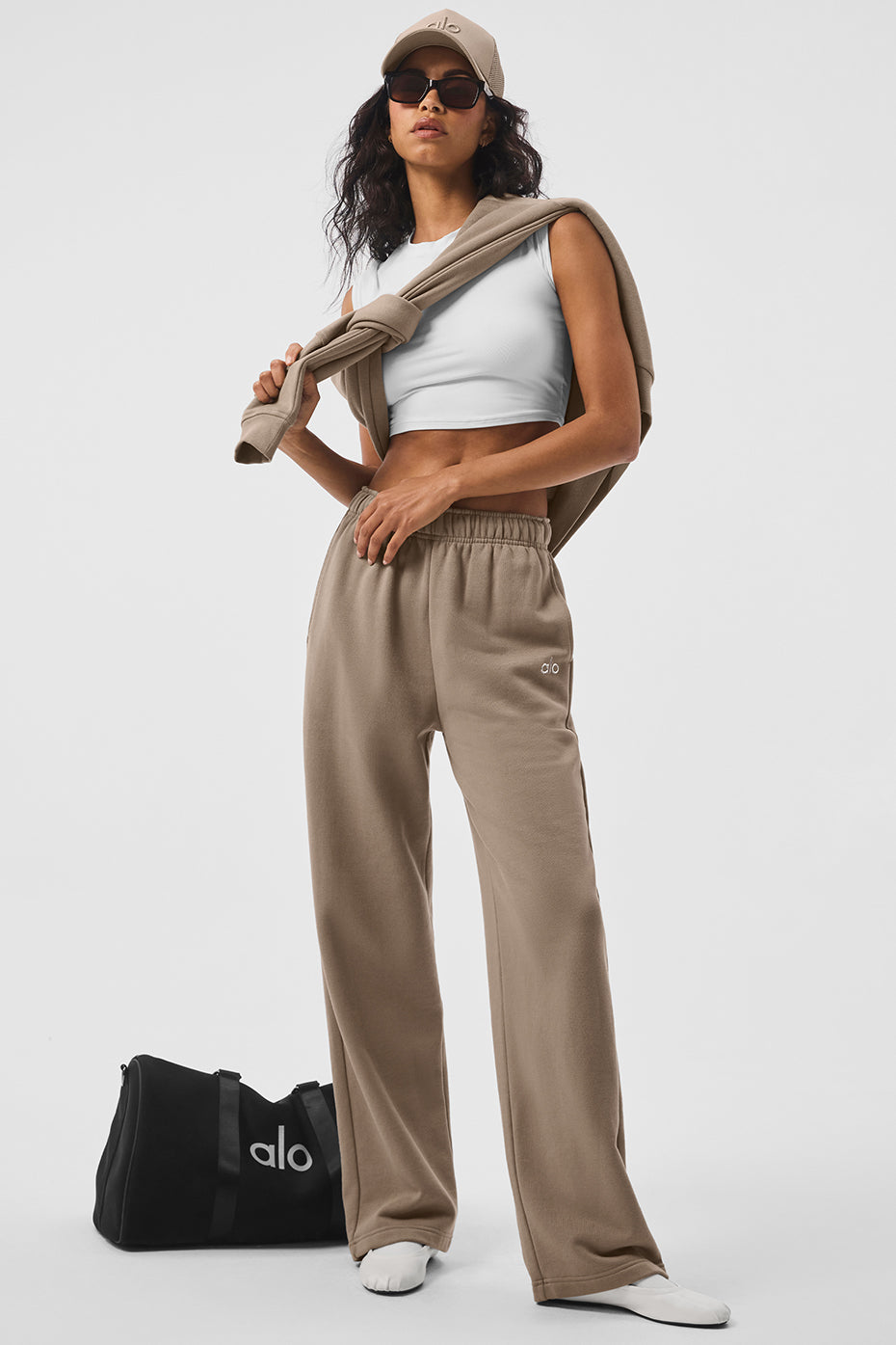 Accolade Straight Leg Sweatpant - Gravel – Alo Yoga Mexico