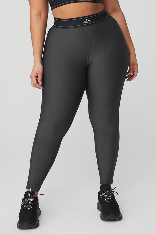 Airlift High Waist Suit Up Legging Anthracite Black Alo Yoga Mexico