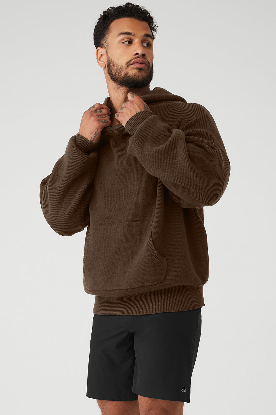 Scholar Hooded Sweater - Espresso – Alo Yoga Mexico